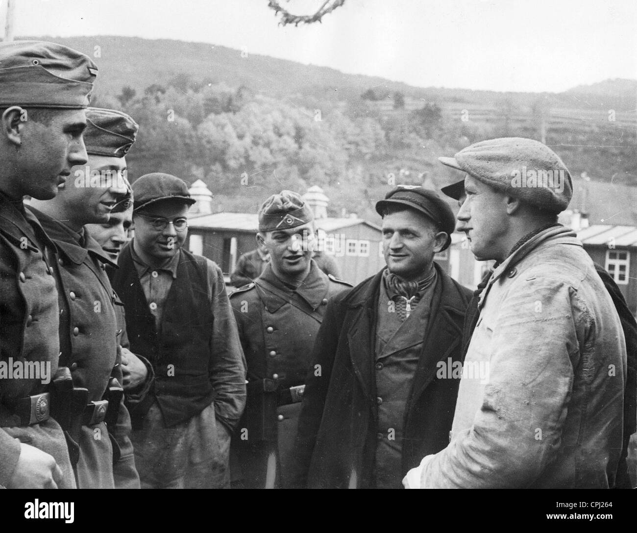 German Soldiers Talking High Resolution Stock Photography and Images ...