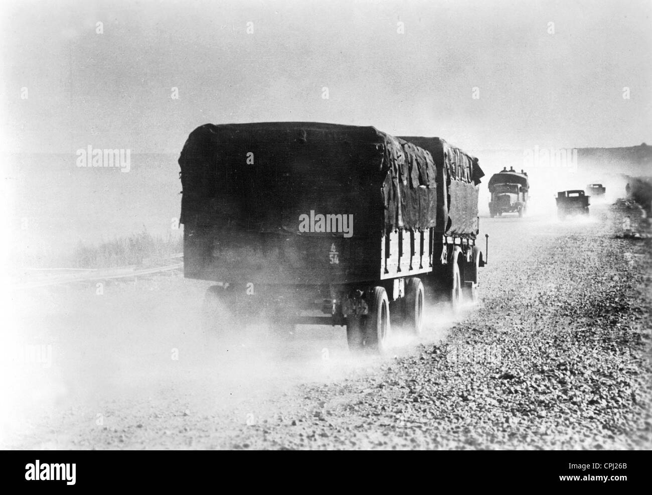 German truck at the eastern Front, 1941 Stock Photo - Alamy