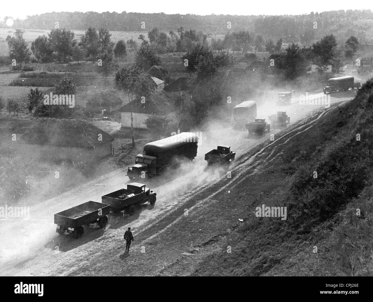 German trucks hi-res stock photography and images - Alamy