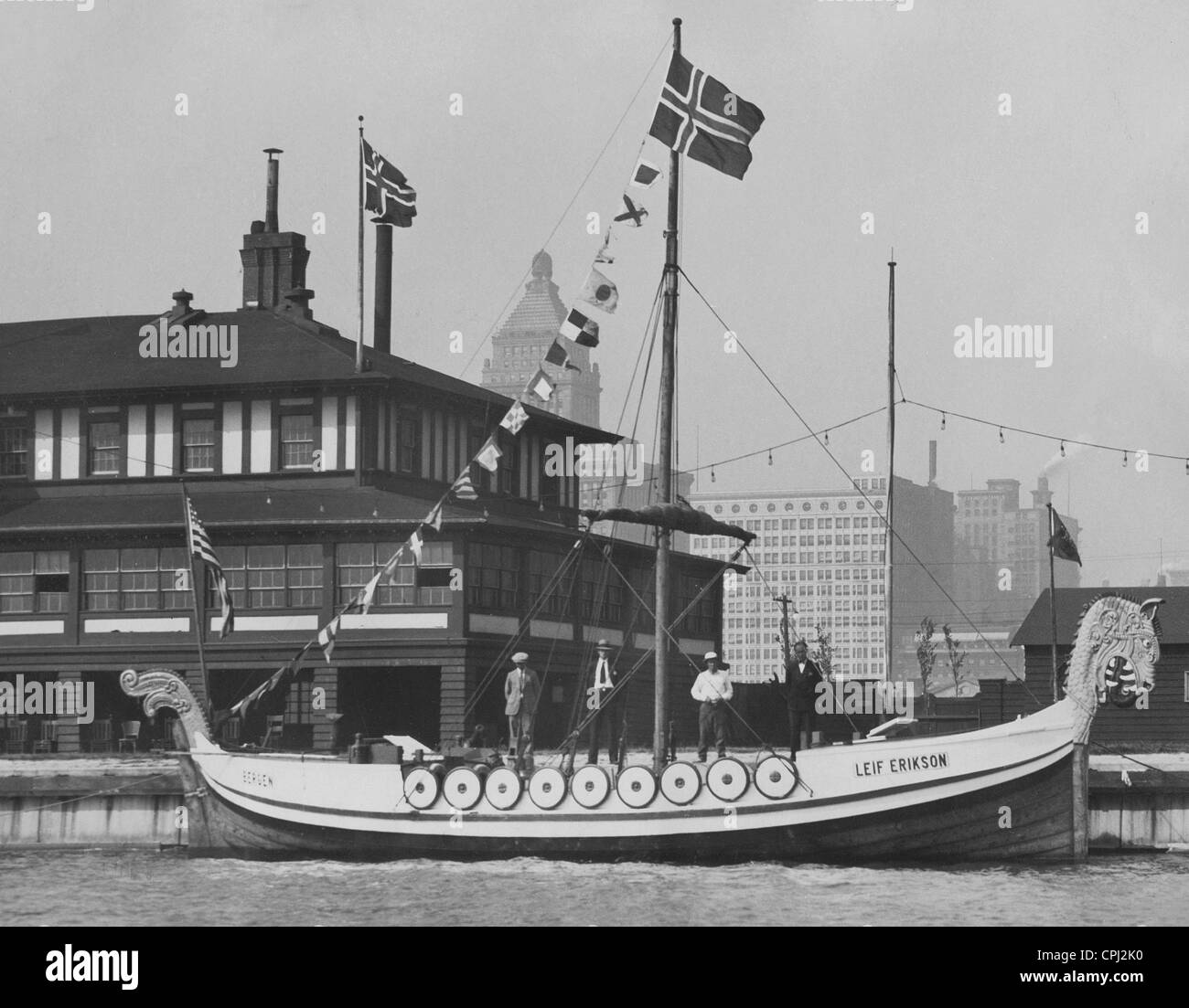 Leif eriksson ship hi-res stock photography and images - Alamy