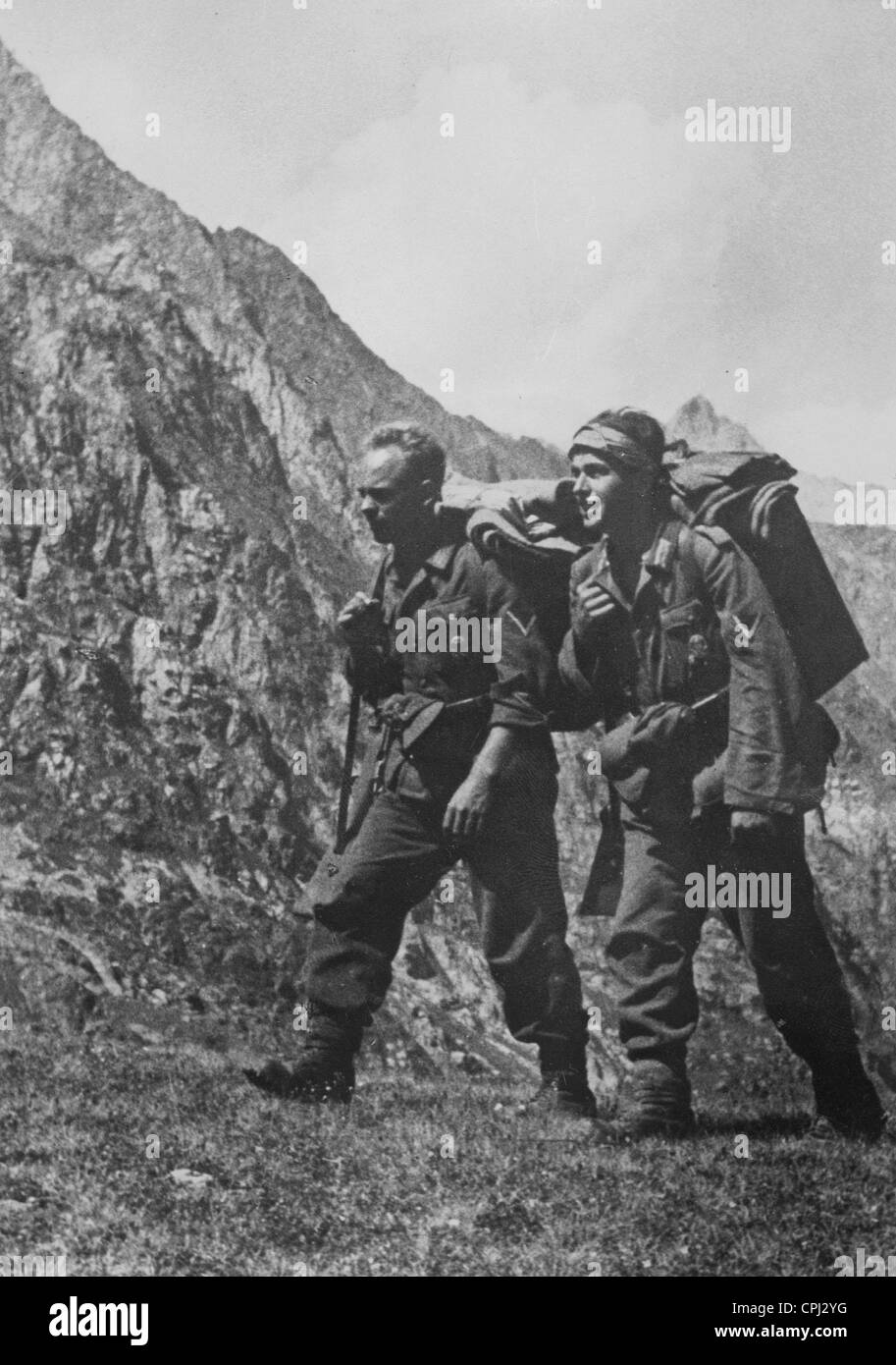 German mountain troops hi-res stock photography and images - Alamy
