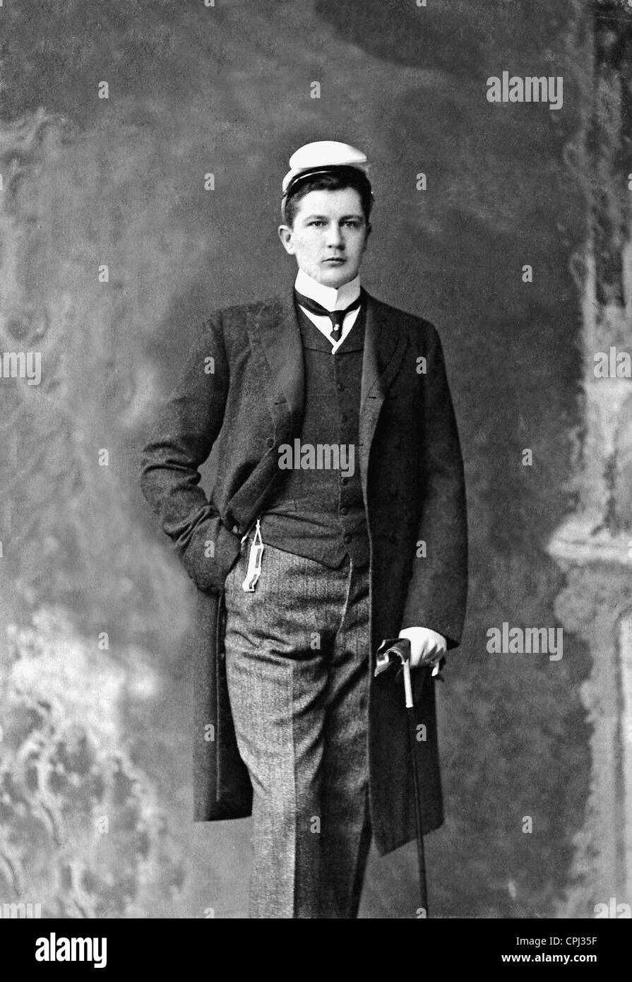 Eitel Friedrich of Prussia as student, 1902 Stock Photo - Alamy