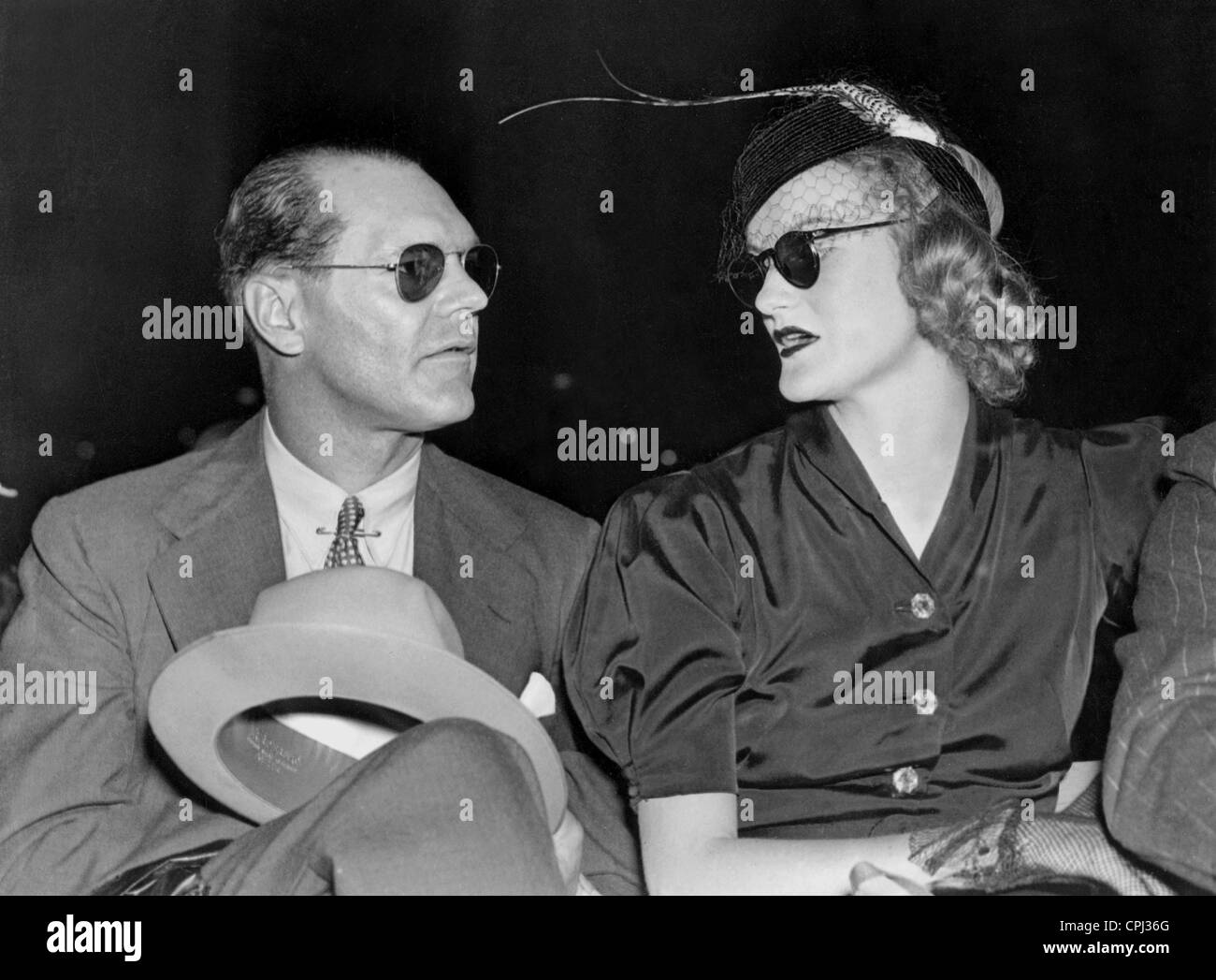 James Cromwell and Doris Duke, 1938 Stock Photo - Alamy