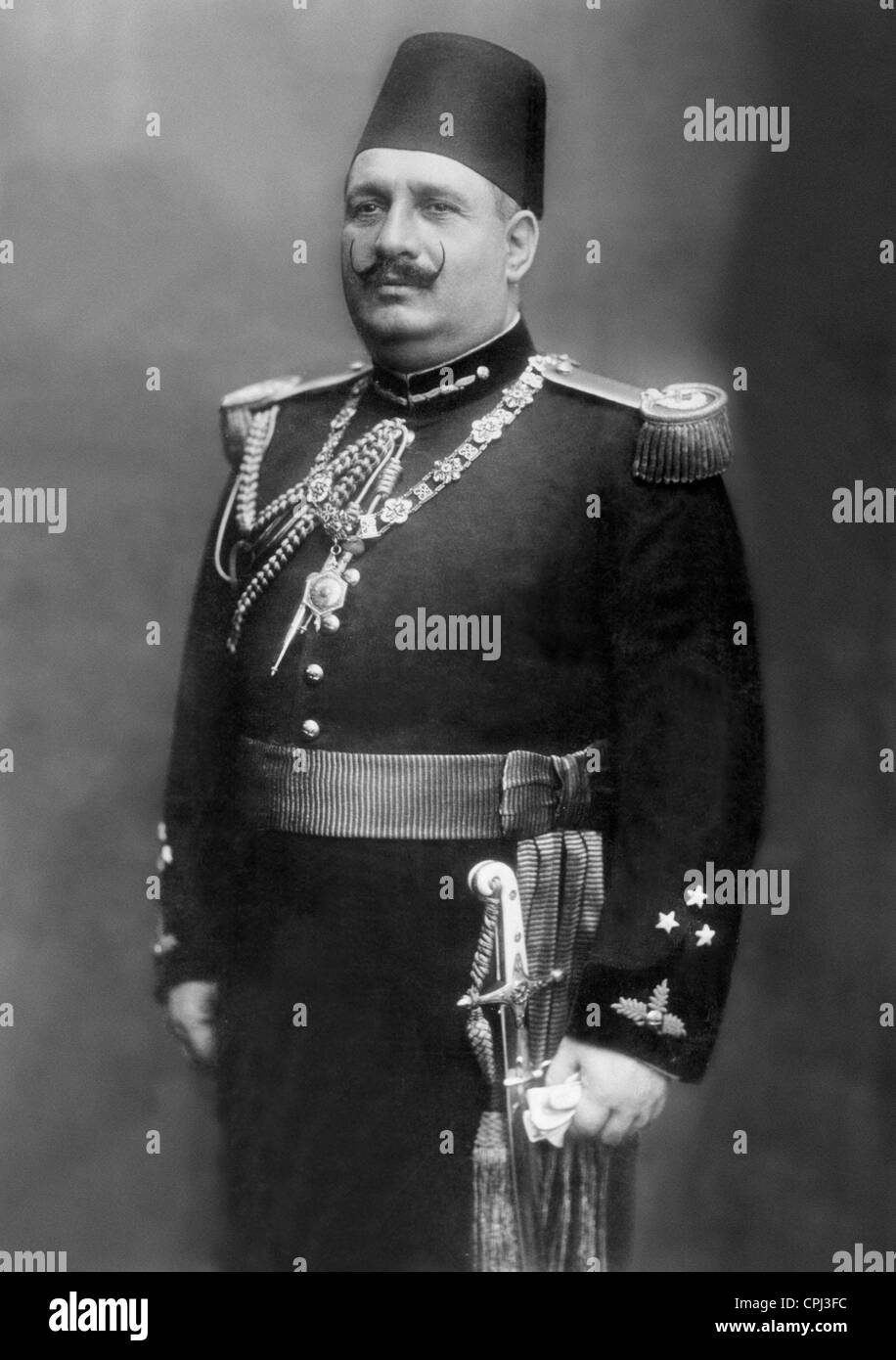 Fuad I of Egypt, 1936 Stock Photo - Alamy