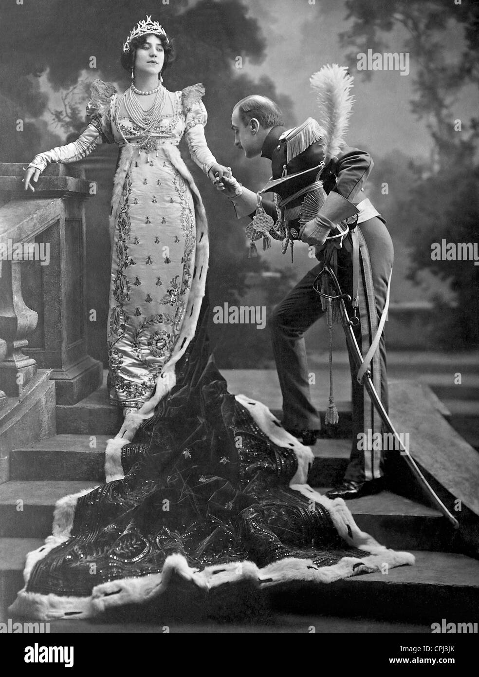 Guests of a costume ball in Paris, 1912 Stock Photo - Alamy