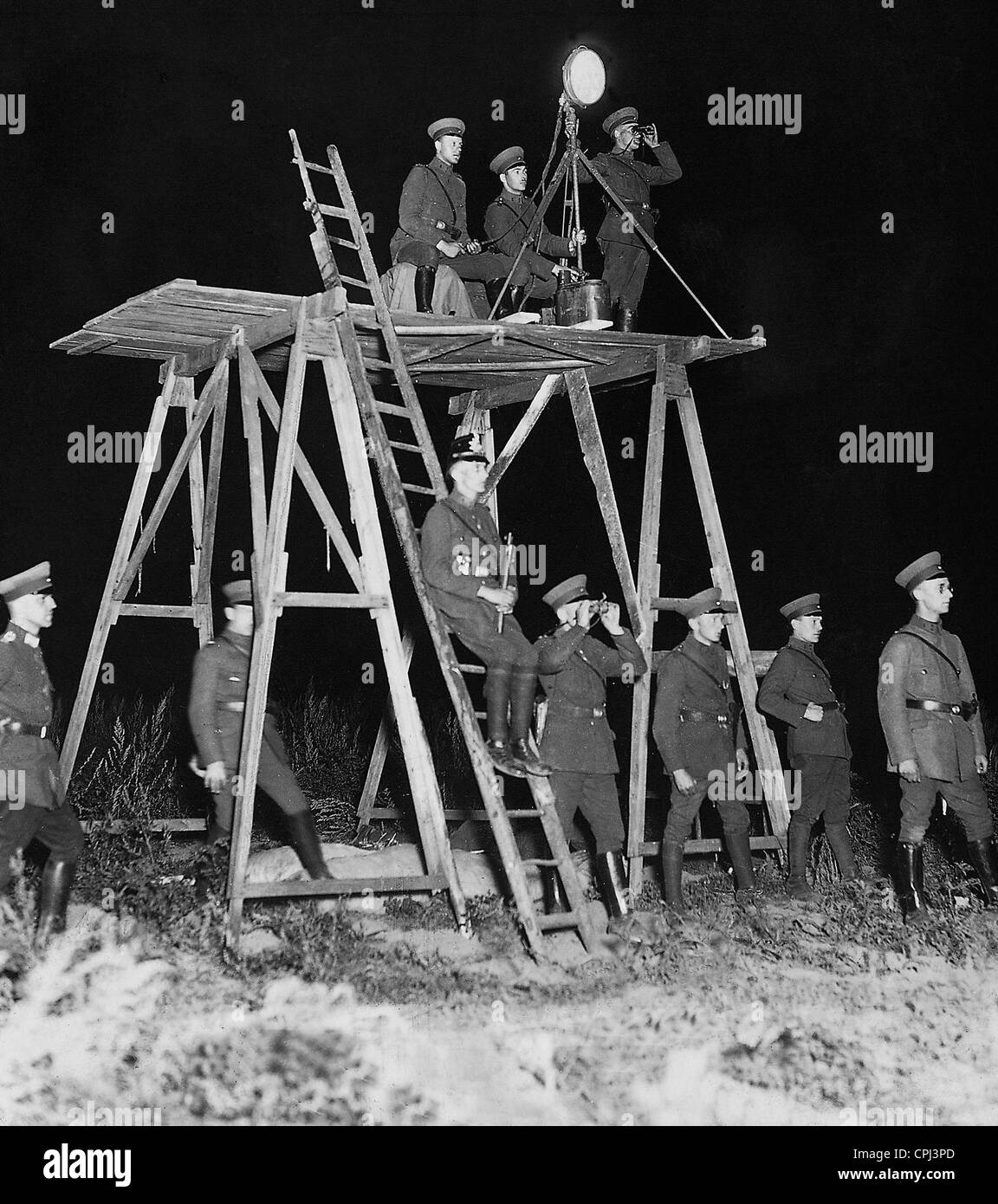 Guarding Black and White Stock Photos & Images - Alamy