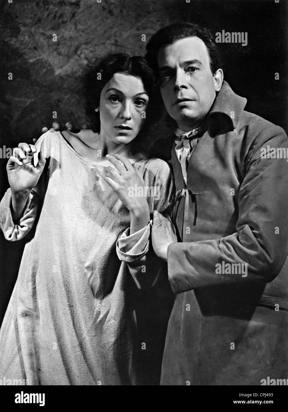 Ewald Balser and Angela Salloker in 'Faust', 1939 Stock Photo - Alamy