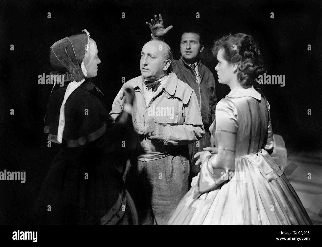 Francoise Rosay, Karl Ritter, Guenther Anders and Elisabeth Wendt ...