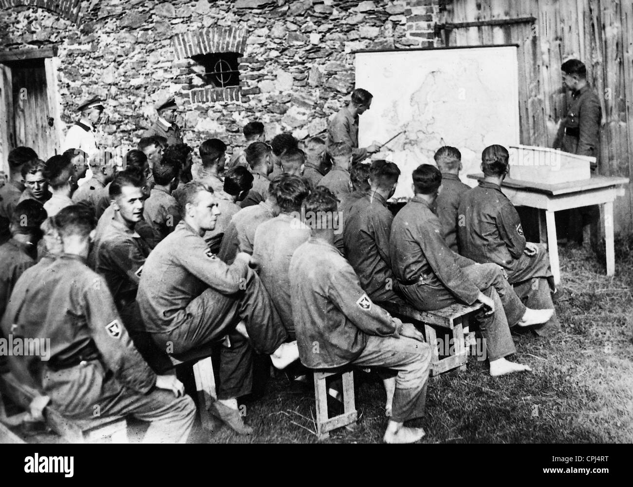 Fatigue duty of men, 1933 Stock Photo - Alamy