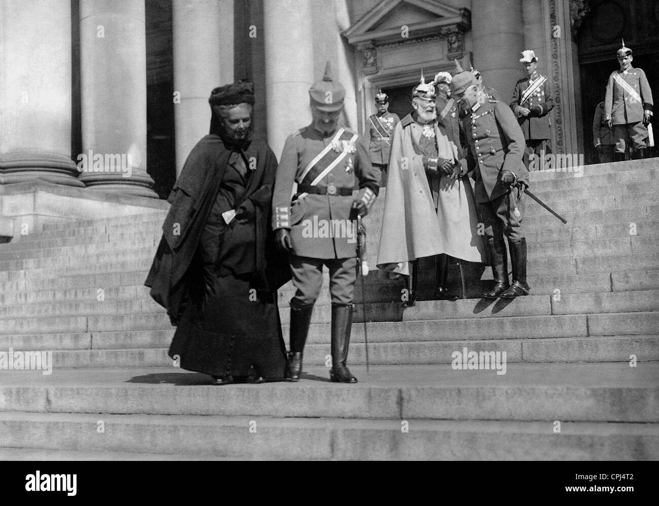 Countess von Brockdorff and Georg Michaelis, 1917 Stock Photo - Alamy