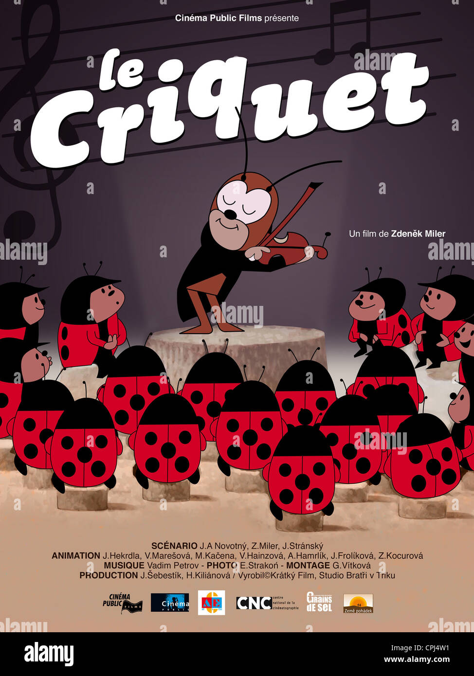 Zdenek miller animation poster fr hi-res stock photography and images ...