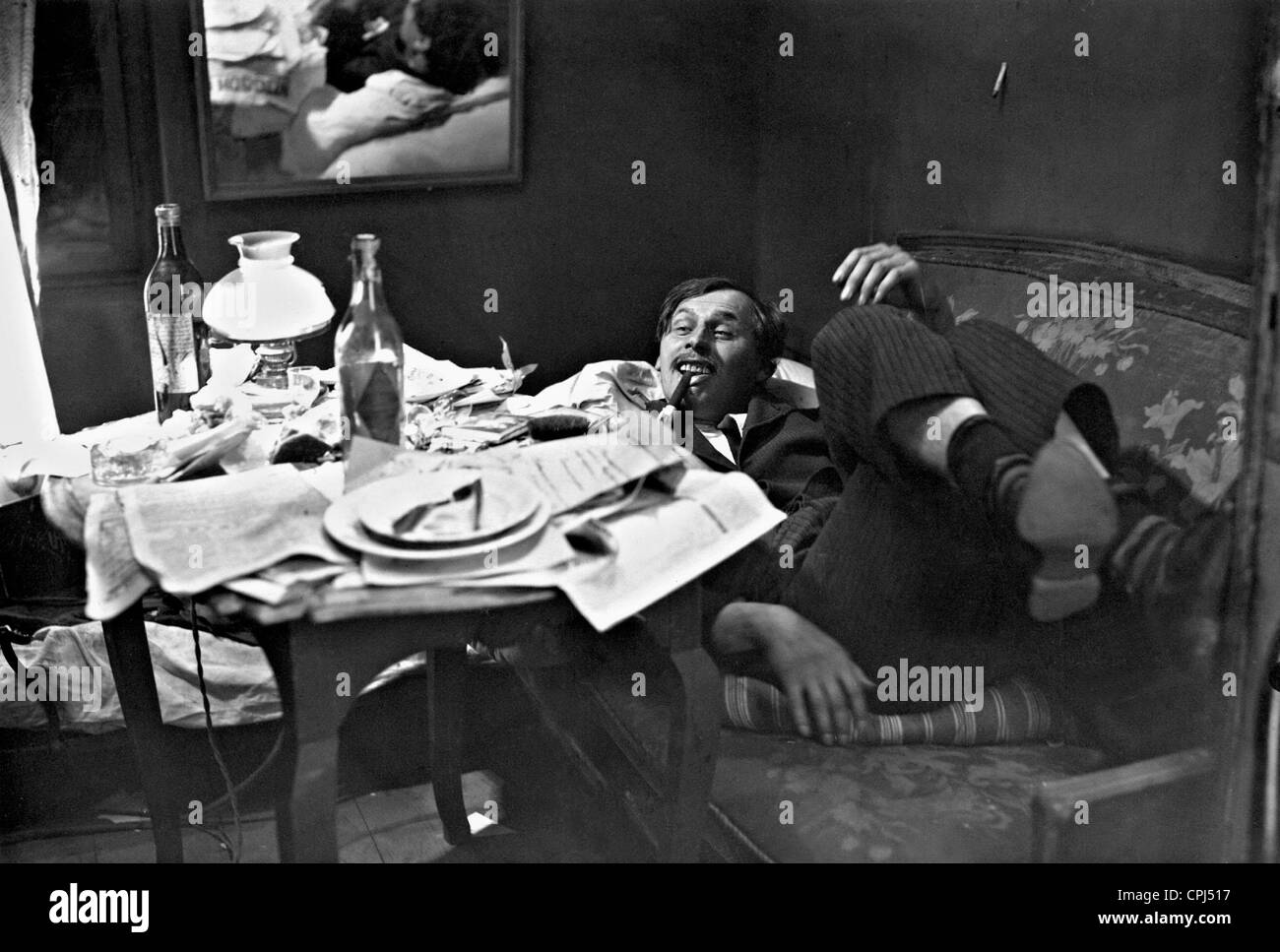 Fritz Rasp in 'Die Liebe der Jeanne Ney' (The Love of Jeanne Ney), 1927 ...