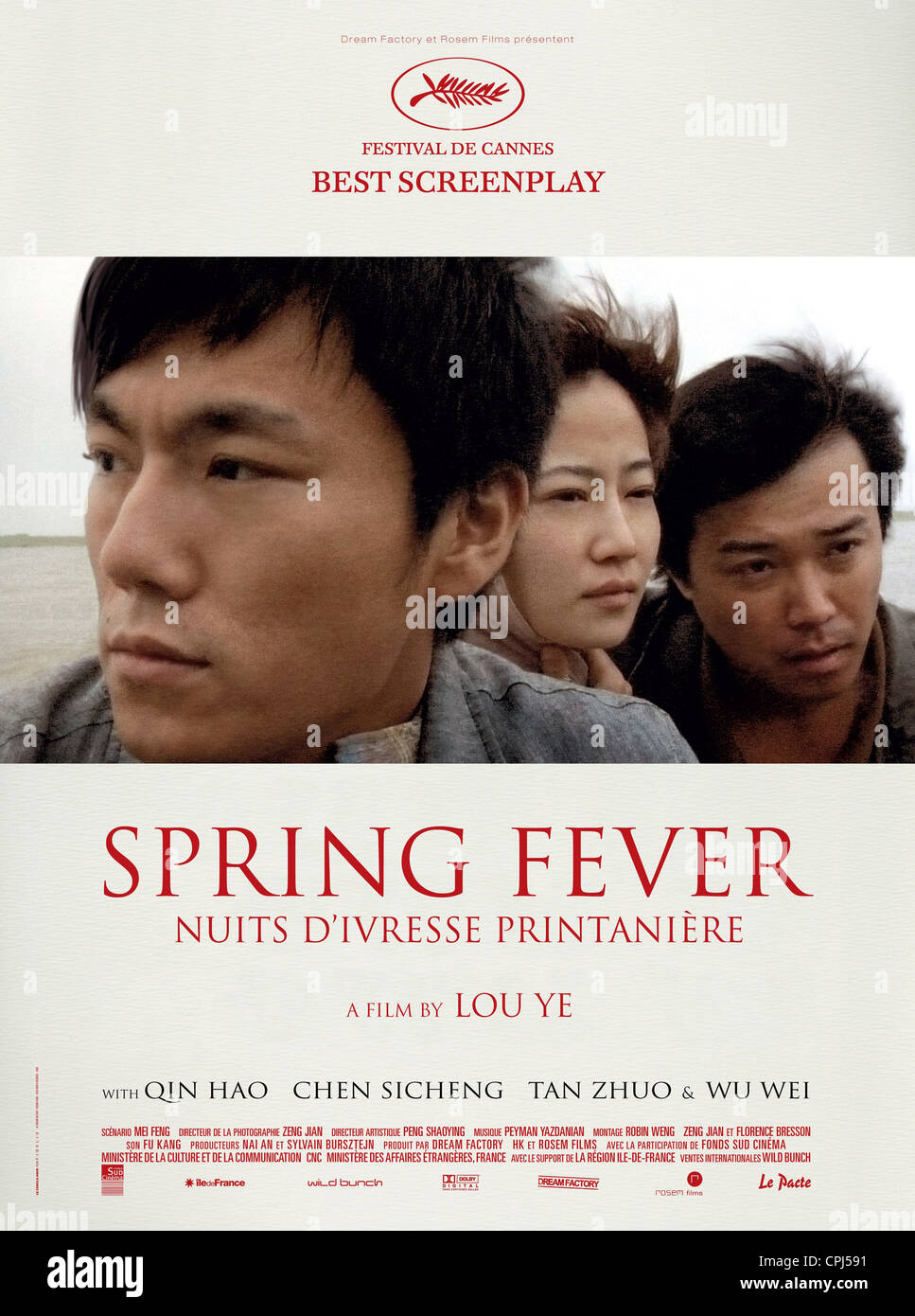 Chun feng chen zui de ye wan Stock Photo - Alamy