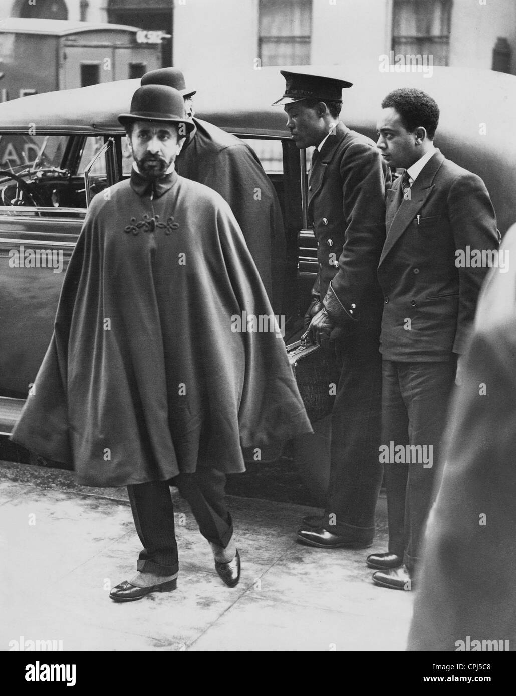 Haile Selassie in London, 1937 Stock Photo - Alamy