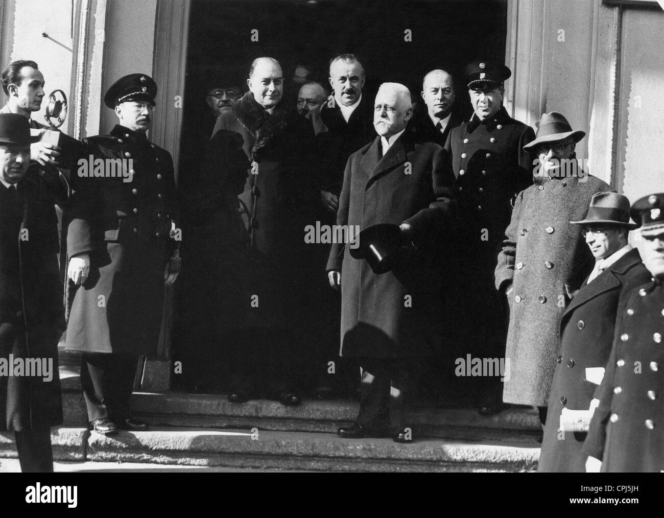Julius Curtius and Johannes Schober, 1931 Stock Photo - Alamy