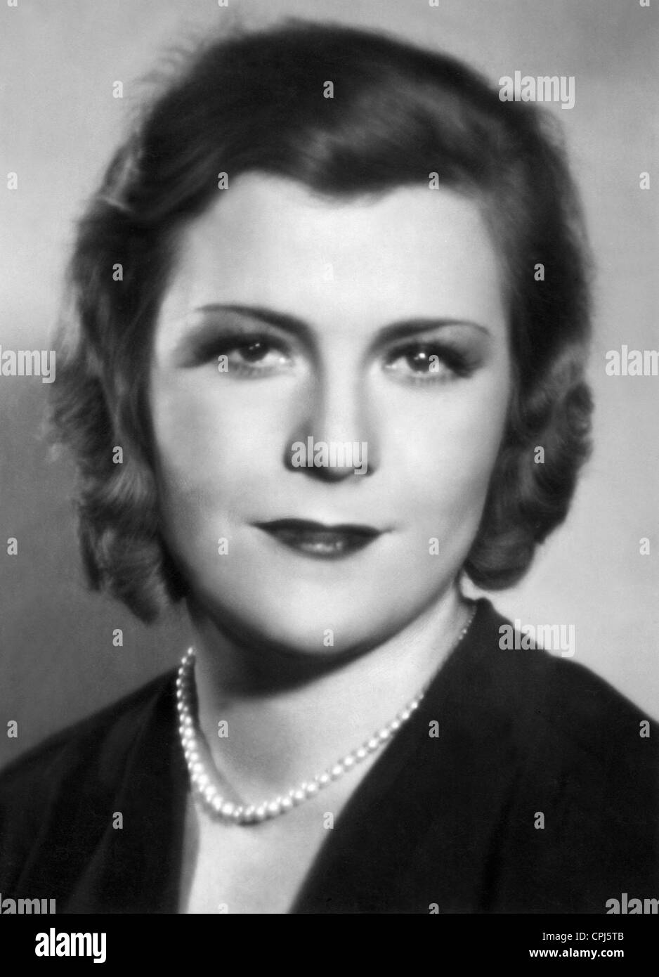Renate Mueller in 'Storm in a Water Glass', 1931 Stock Photo - Alamy