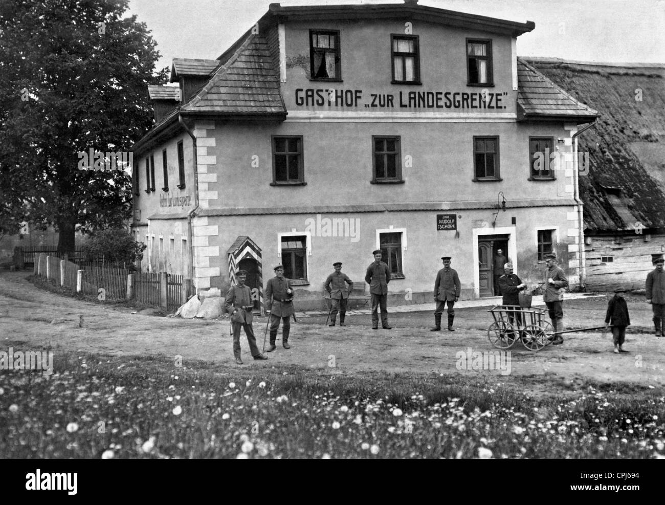 Border control german czech border area hi-res stock photography and ...