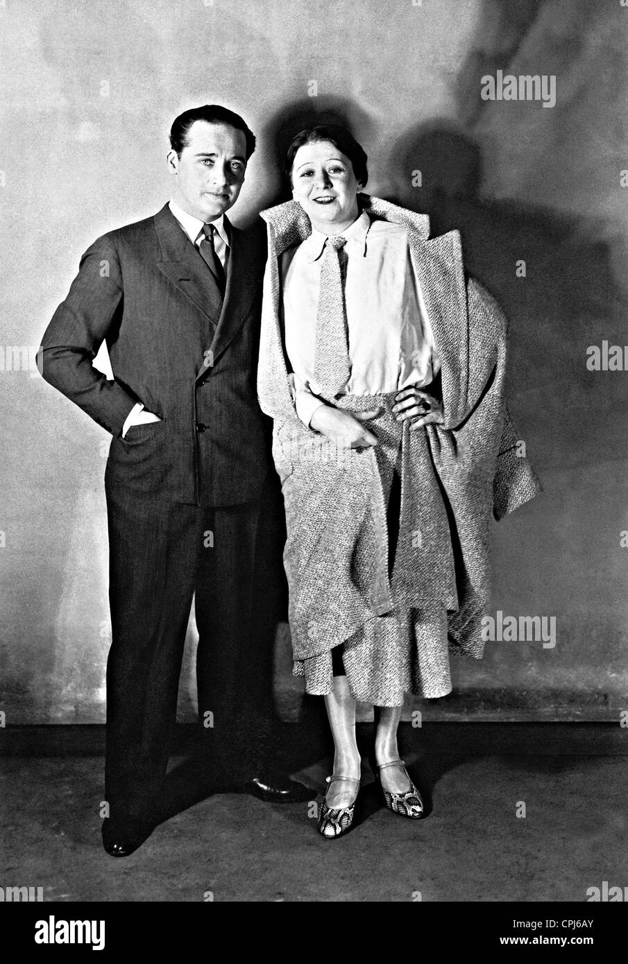 Max Hansen and Trude Hesterberg, 1930 Stock Photo - Alamy