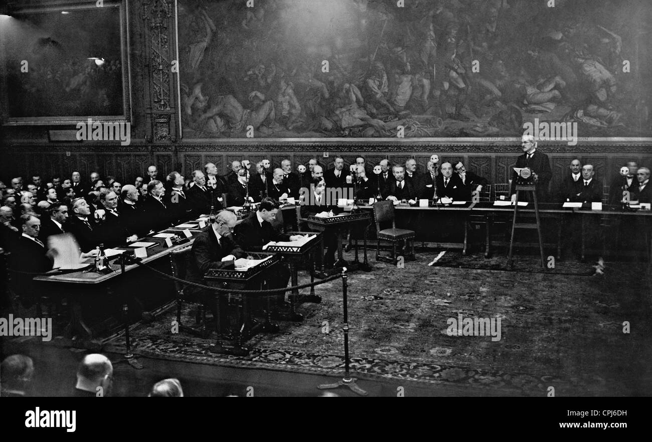 London Naval Conference, 1930 Stock Photo - Alamy