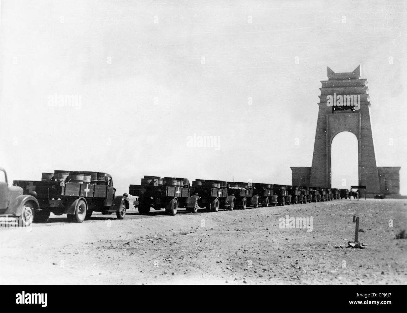 German water convoy, 1941 Stock Photo - Alamy