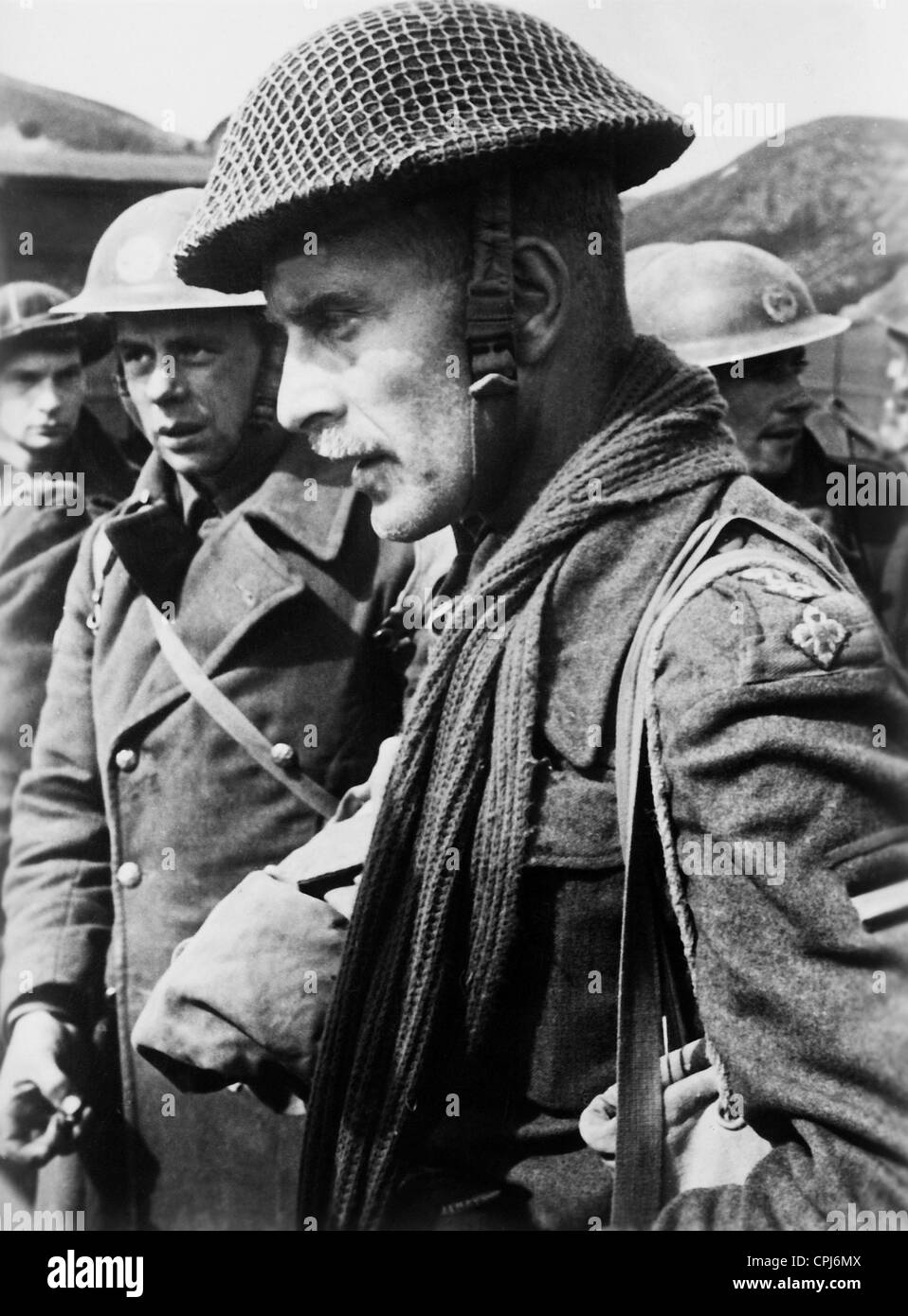 Captured British soldiers, 1943 Stock Photo - Alamy