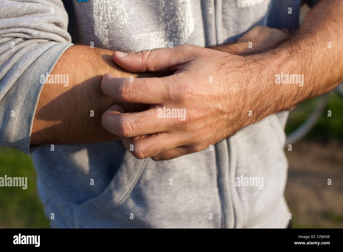 Scratch oneself hi-res stock photography and images - Alamy
