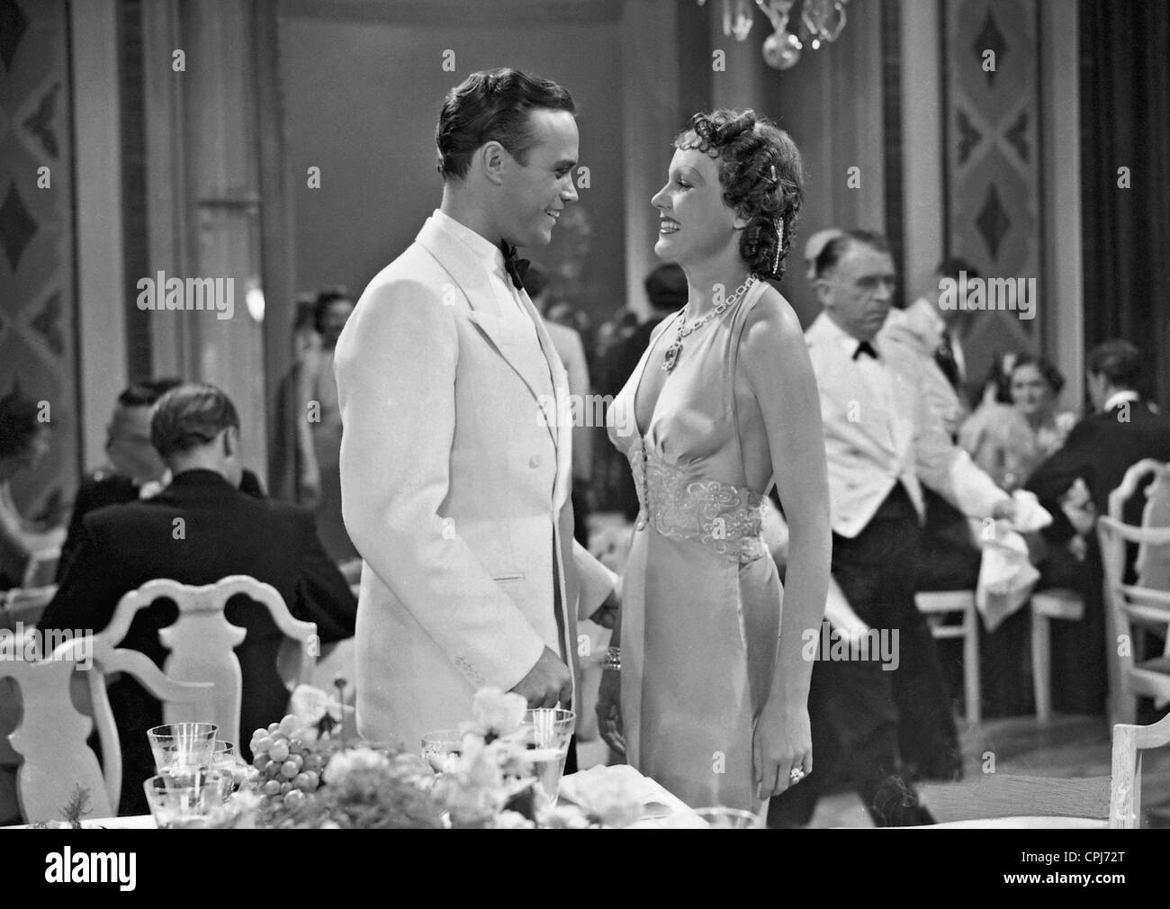 Kurt Meisel and Carla Rust in 'Mrs. Sylvelin', 1938 Stock Photo - Alamy