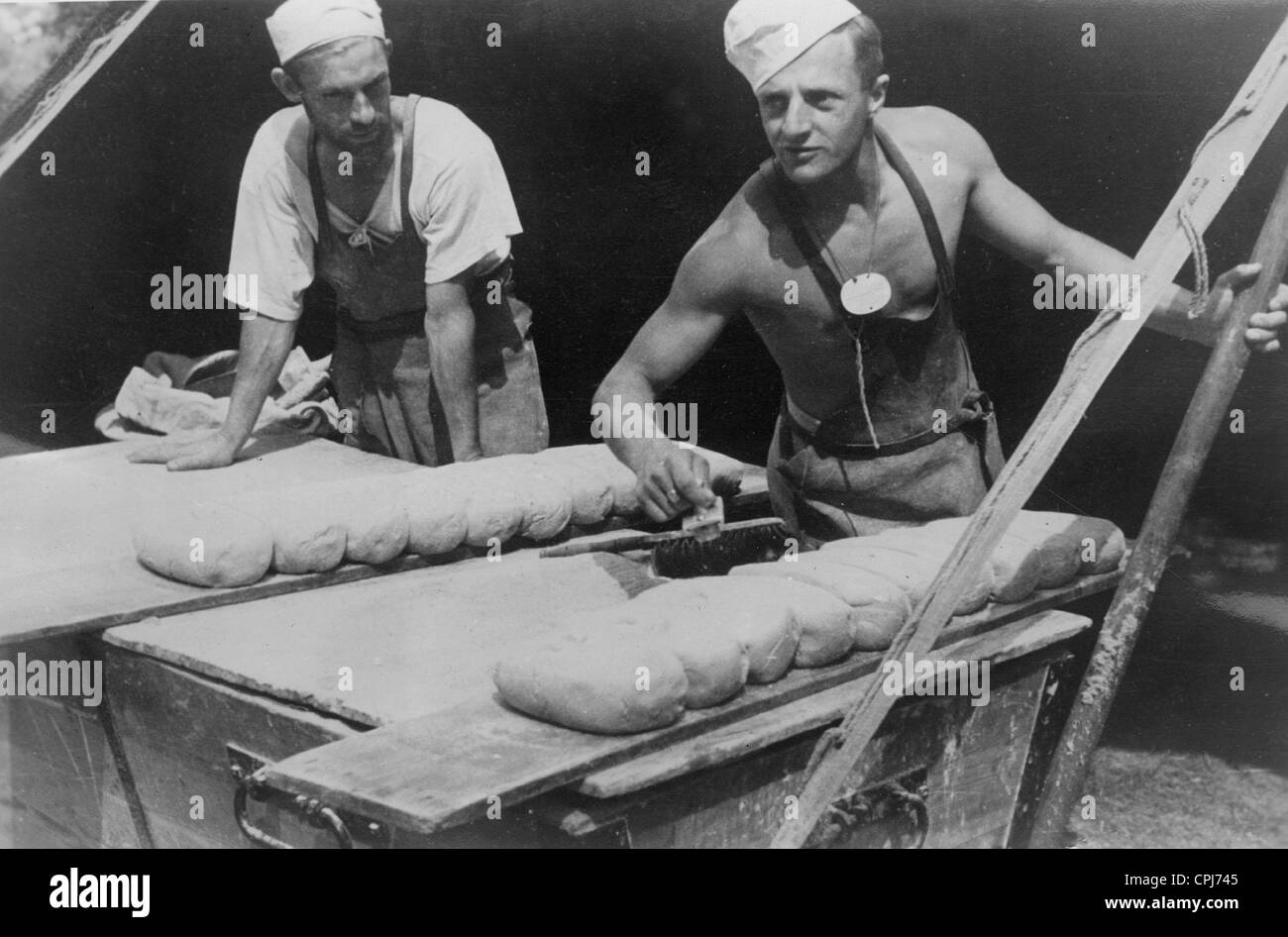 German field bakery, 1941 Stock Photo - Alamy