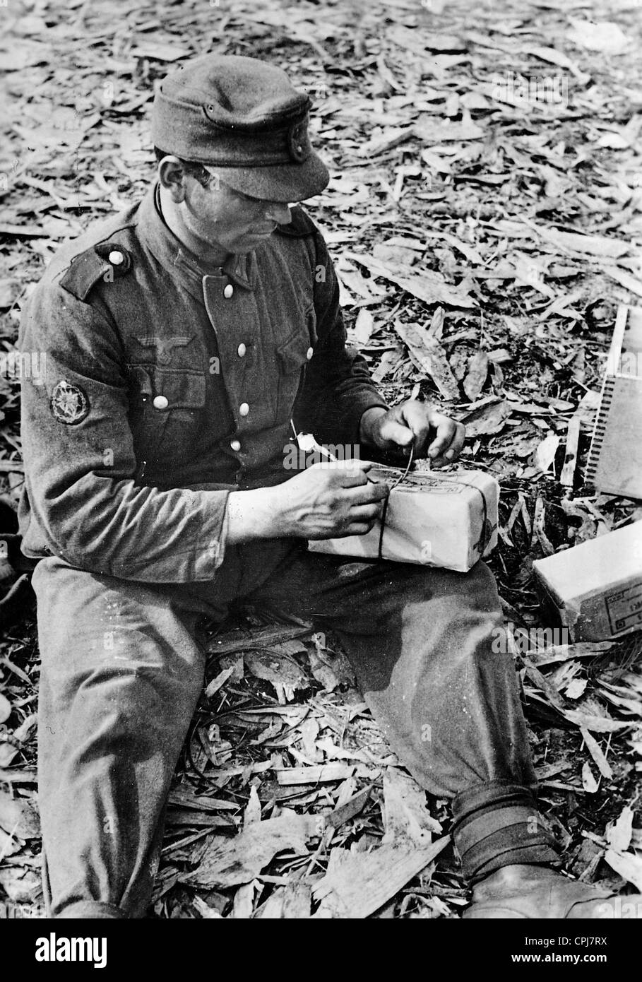 German mountain infantry man on the Eastern Front, 1942 Stock Photo - Alamy