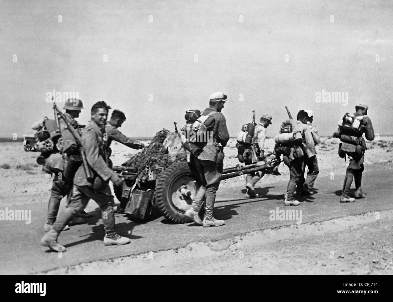 German africa korps Black and White Stock Photos & Images - Alamy