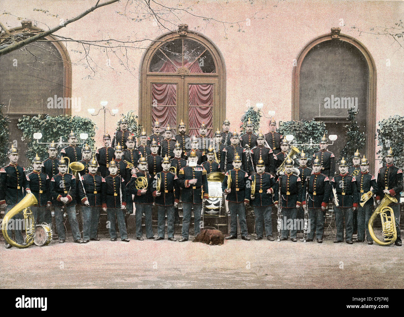 Military band german hi-res stock photography and images - Alamy