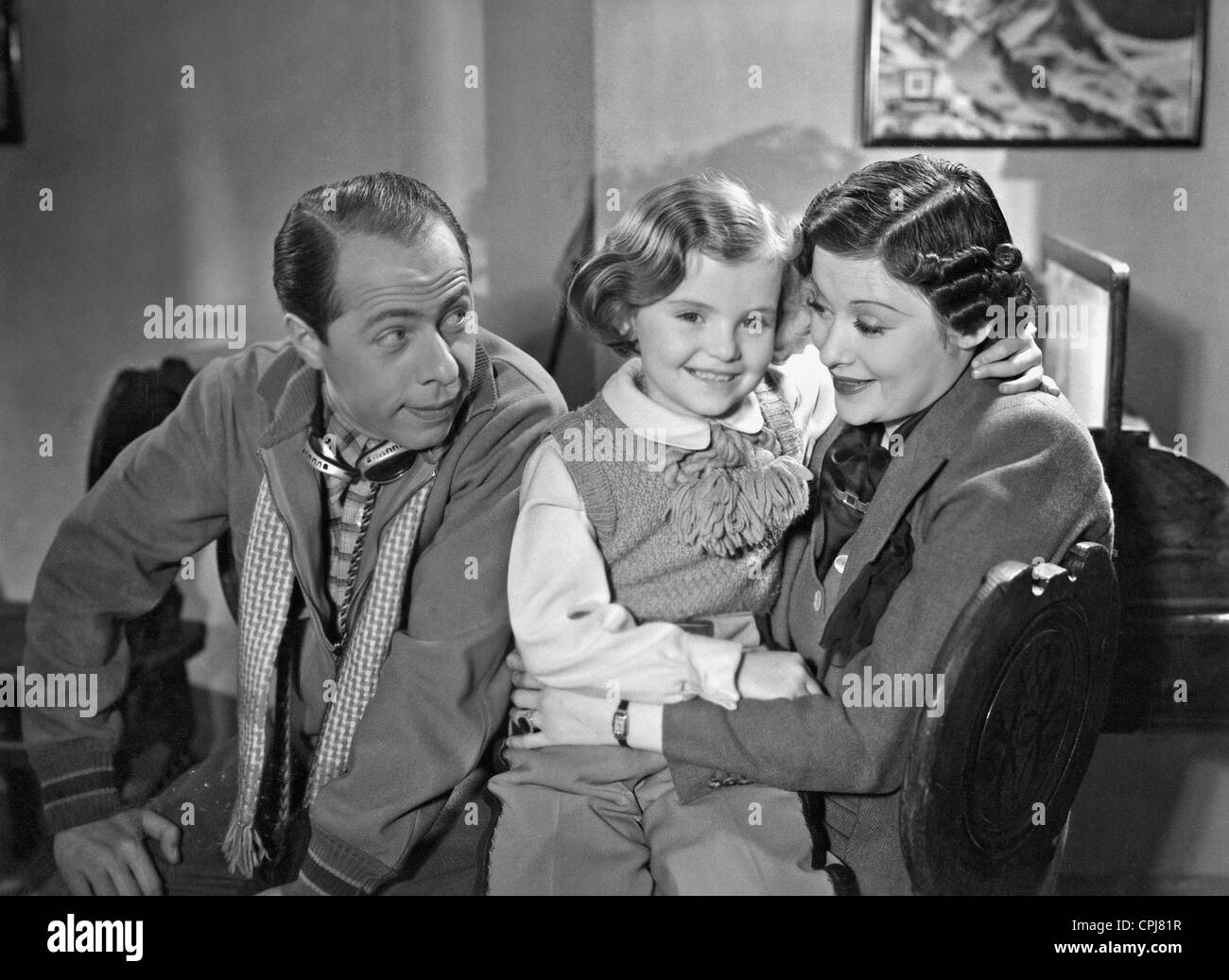 Eduard Linkers, Traudl Stark and Ursula Grabley in 'Peter in the Snow ...