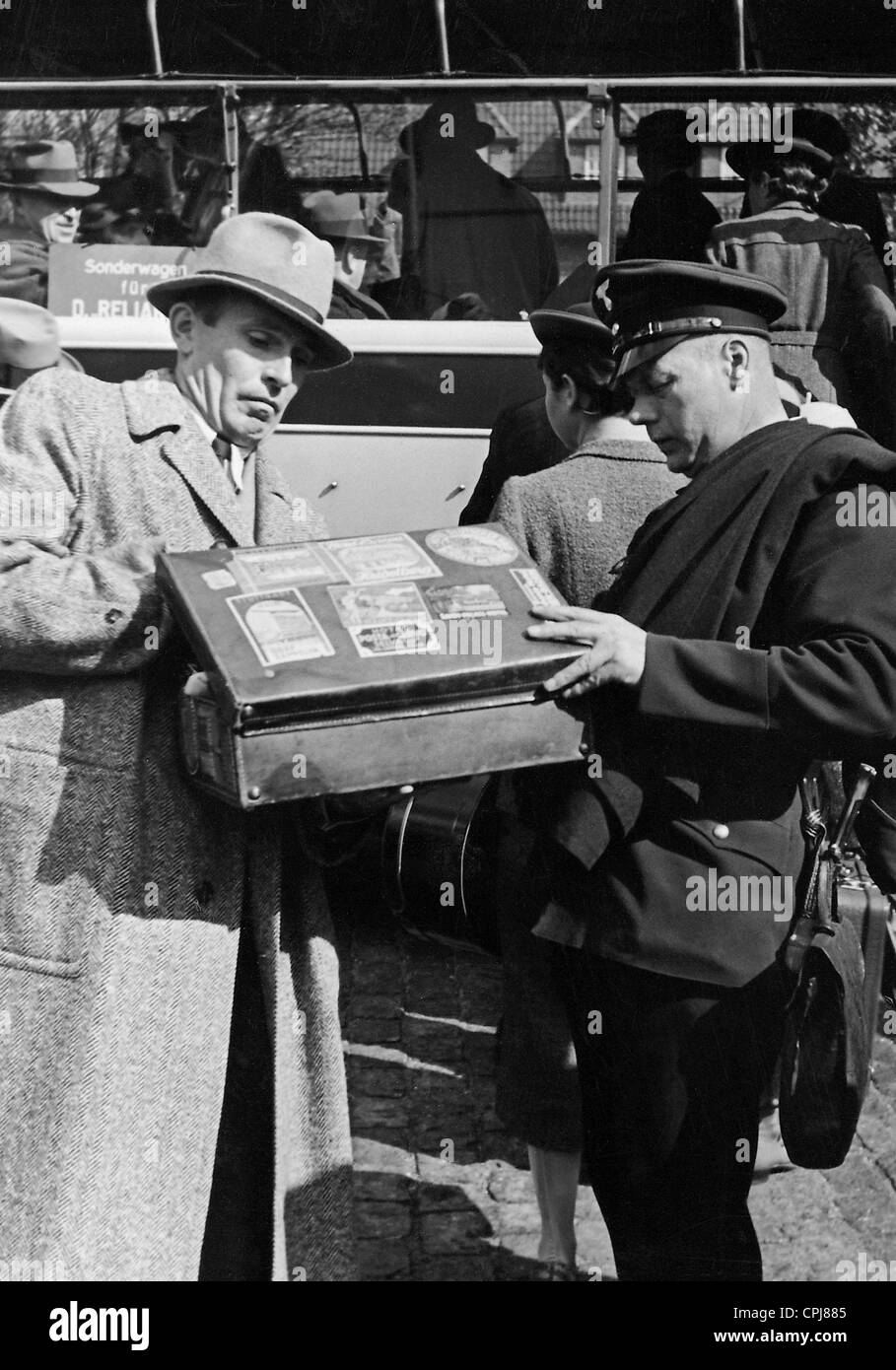 Border control officer hi-res stock photography and images - Alamy