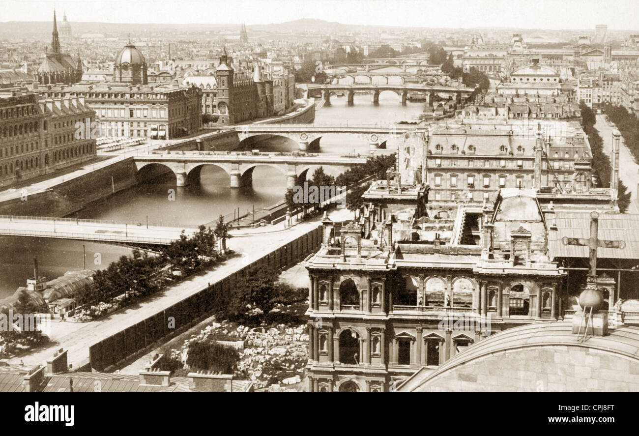 Paris before 1914 Stock Photo - Alamy