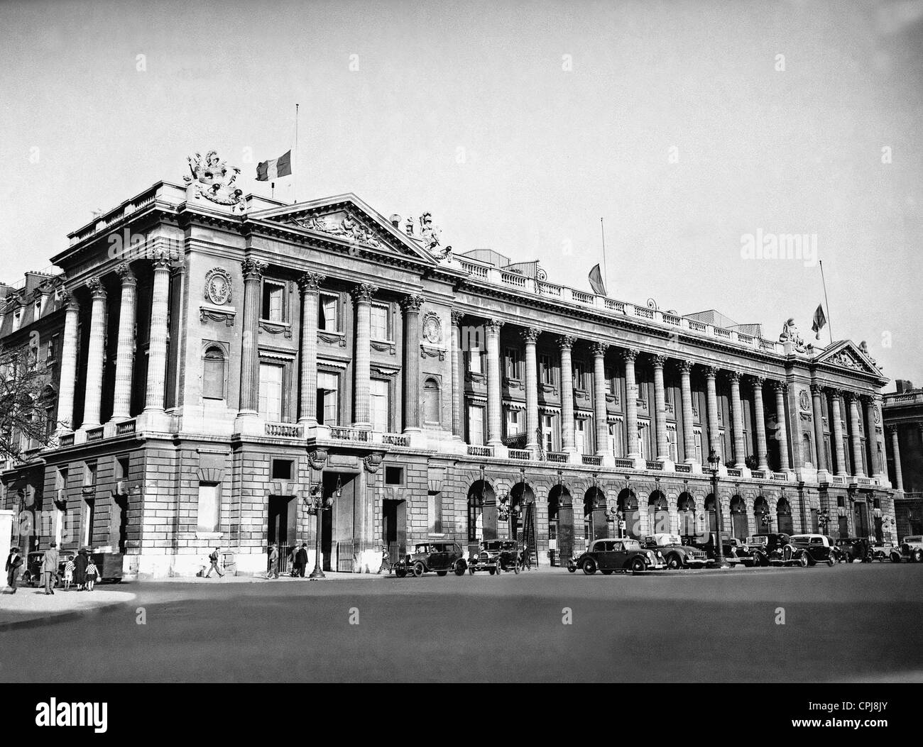 Hotel de Crillon, 1935 Stock Photo - Alamy