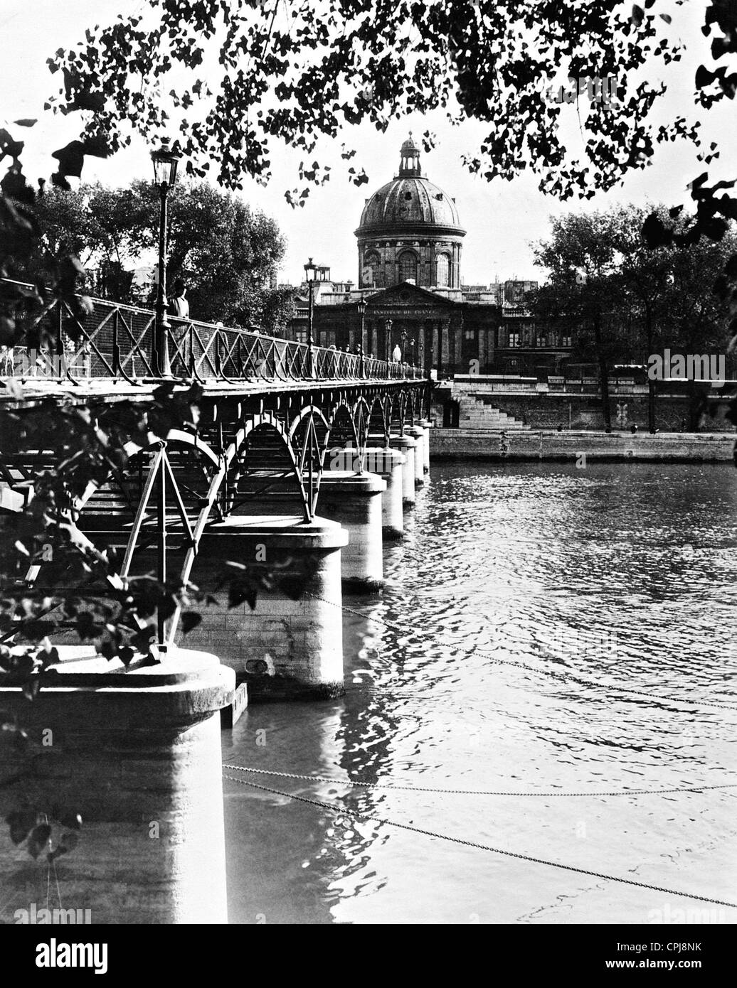 Palais de l'Institut de France in Paris, 1930 Stock Photo - Alamy