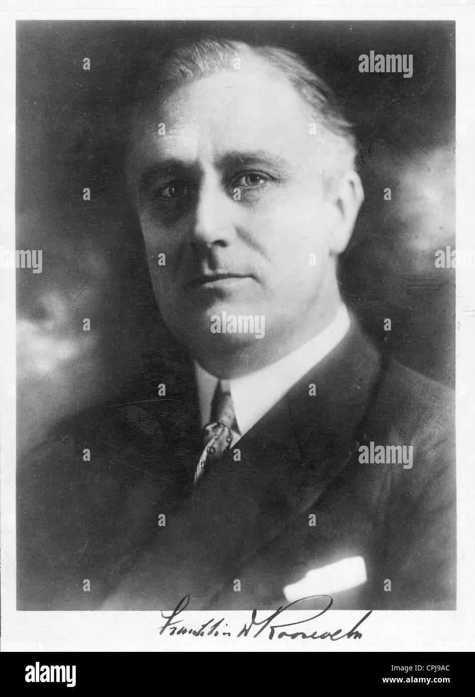 Franklin Delano Roosevelt, 1932 Stock Photo - Alamy