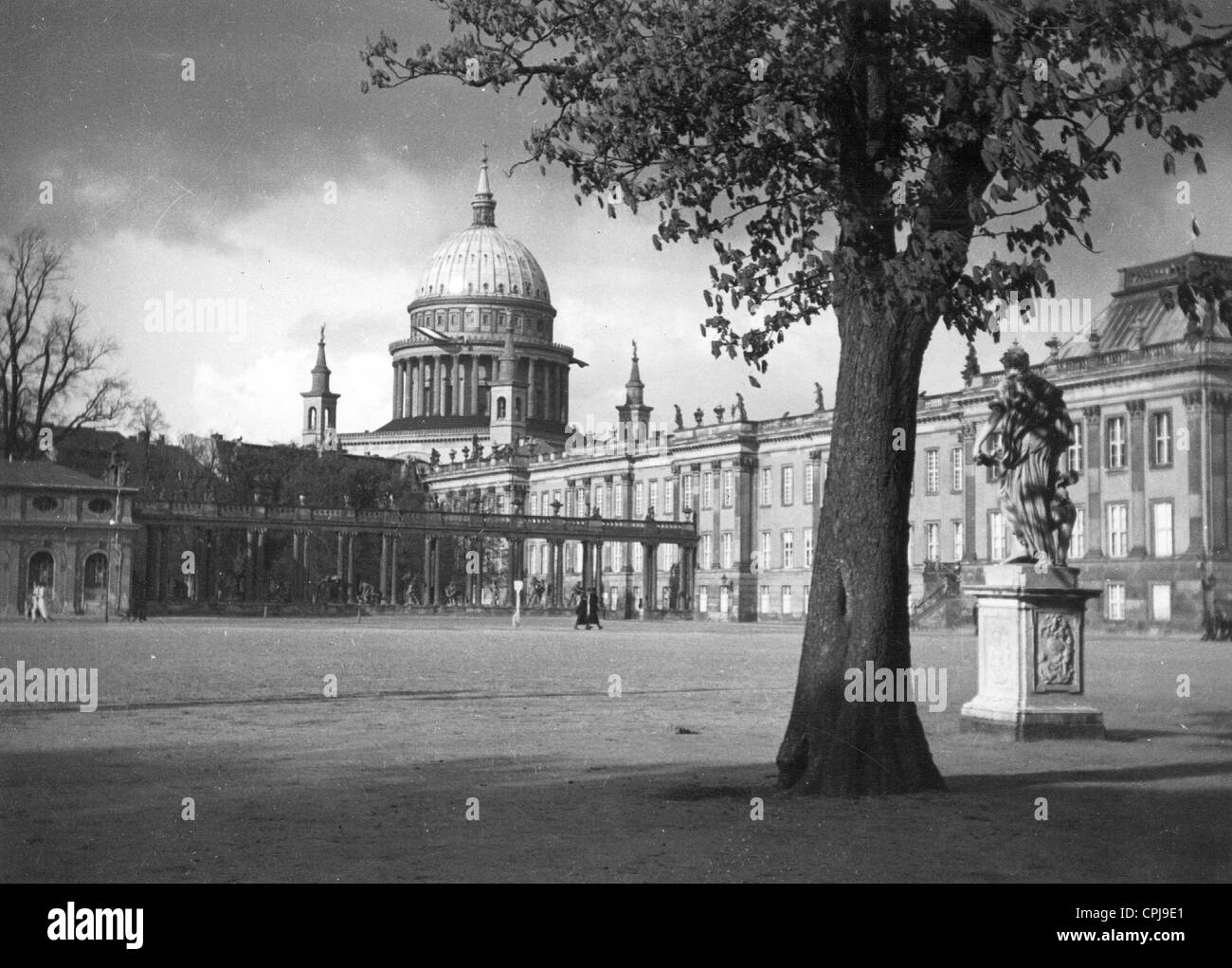 Church potsdam Black and White Stock Photos & Images - Alamy