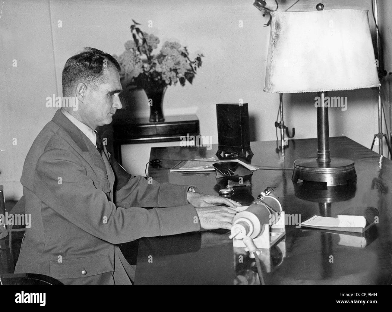 Rudolf Hess, 1936 Stock Photo - Alamy
