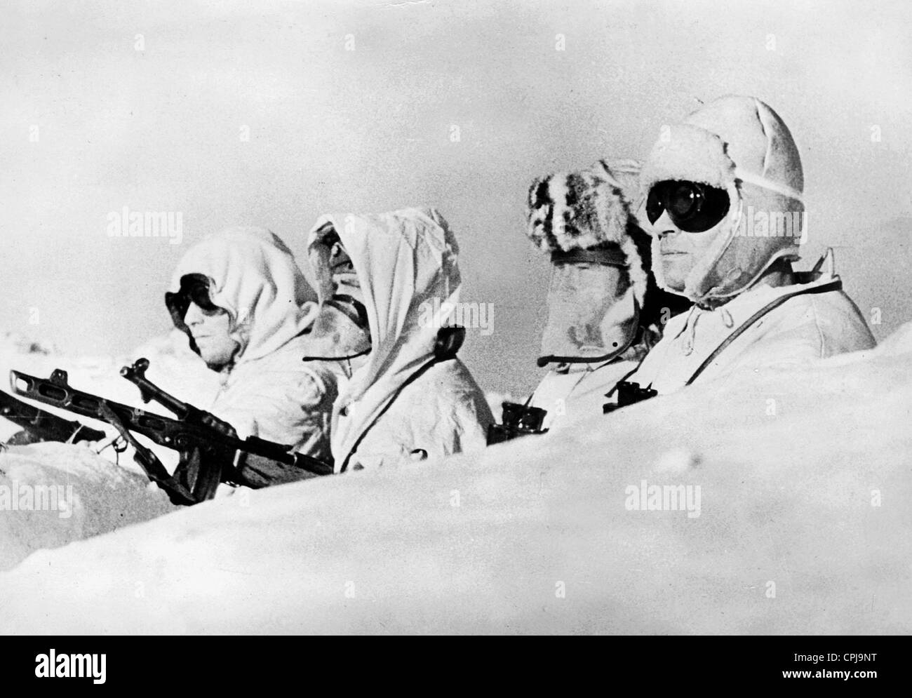 Soldiers watch Black and White Stock Photos & Images - Alamy