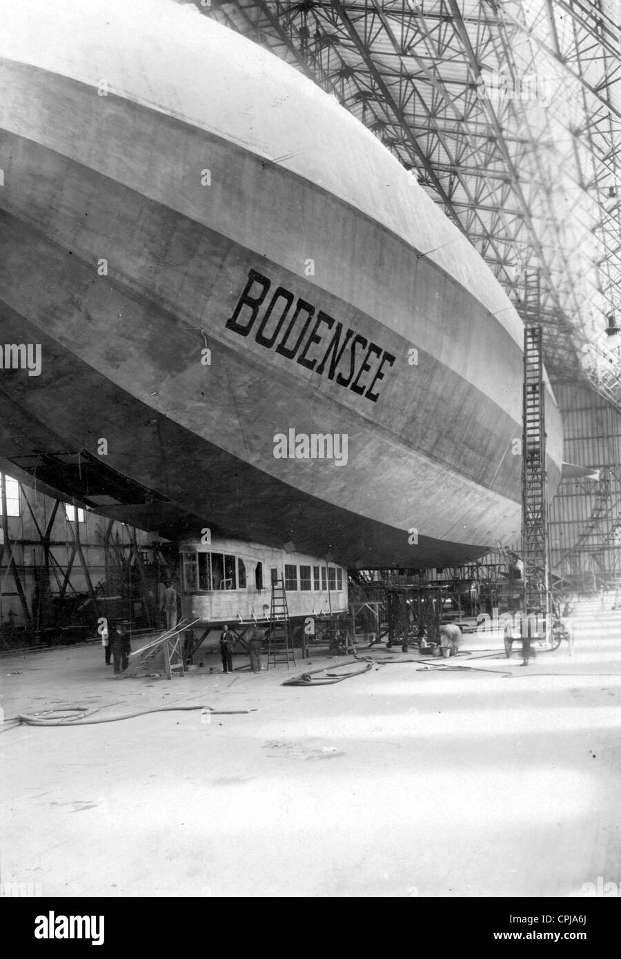 The airship 'Bodensee' Stock Photo - Alamy