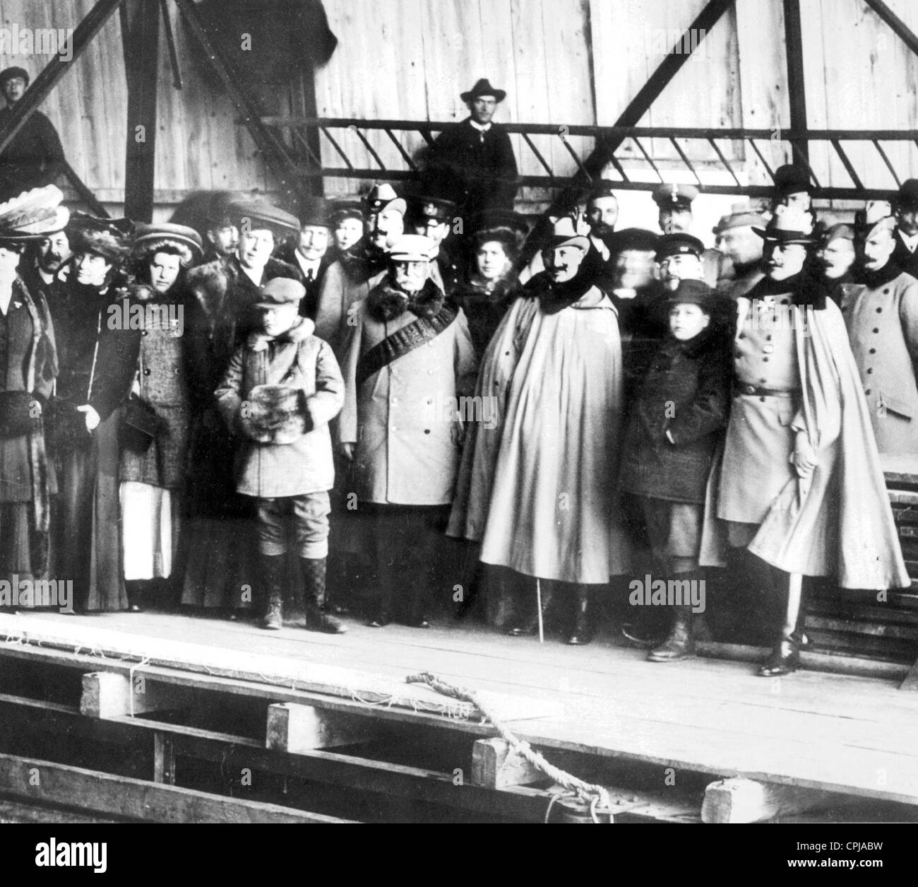 Ferdinand graf zeppelin and emperor wilhelm ii hi-res stock photography ...