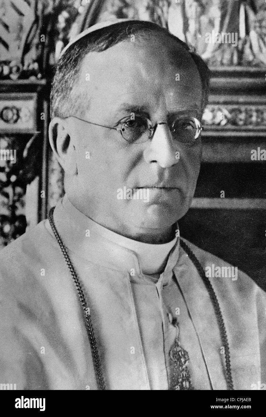 Pope pius xi 1922 1939 hi-res stock photography and images - Alamy