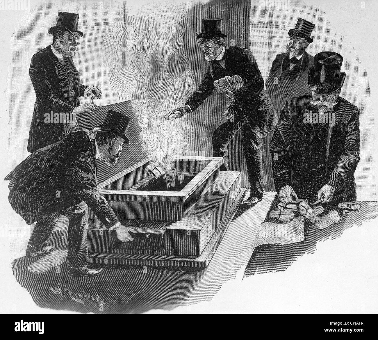 Public destruction Black and White Stock Photos & Images - Alamy