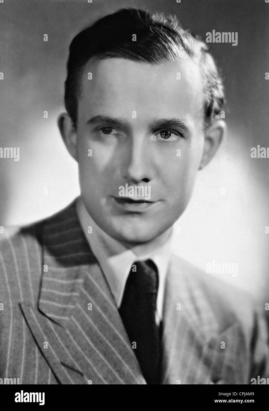 Axel von Ambesser in 'Salonwagen E 417', 1939 Stock Photo - Alamy