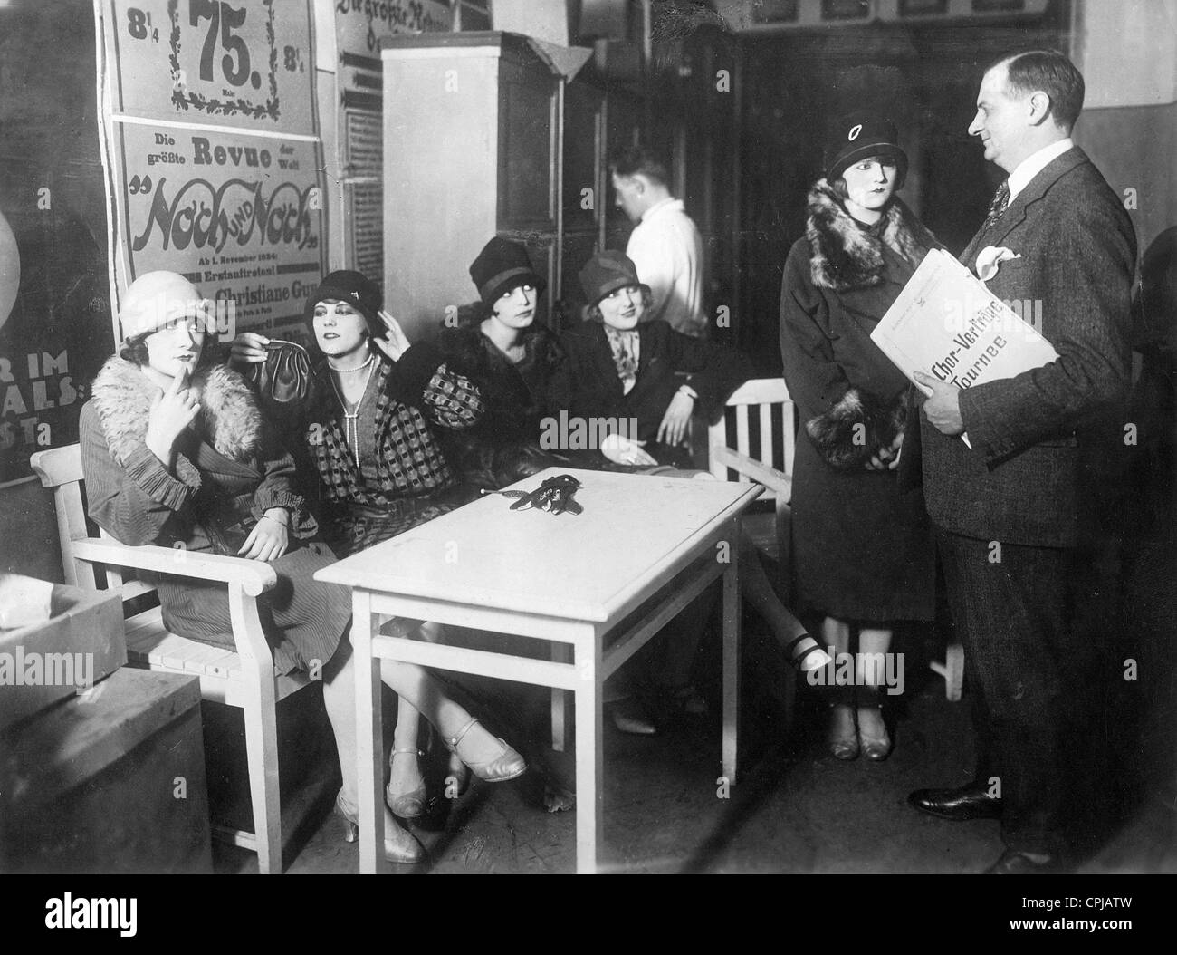 Audition stage Black and White Stock Photos & Images - Alamy