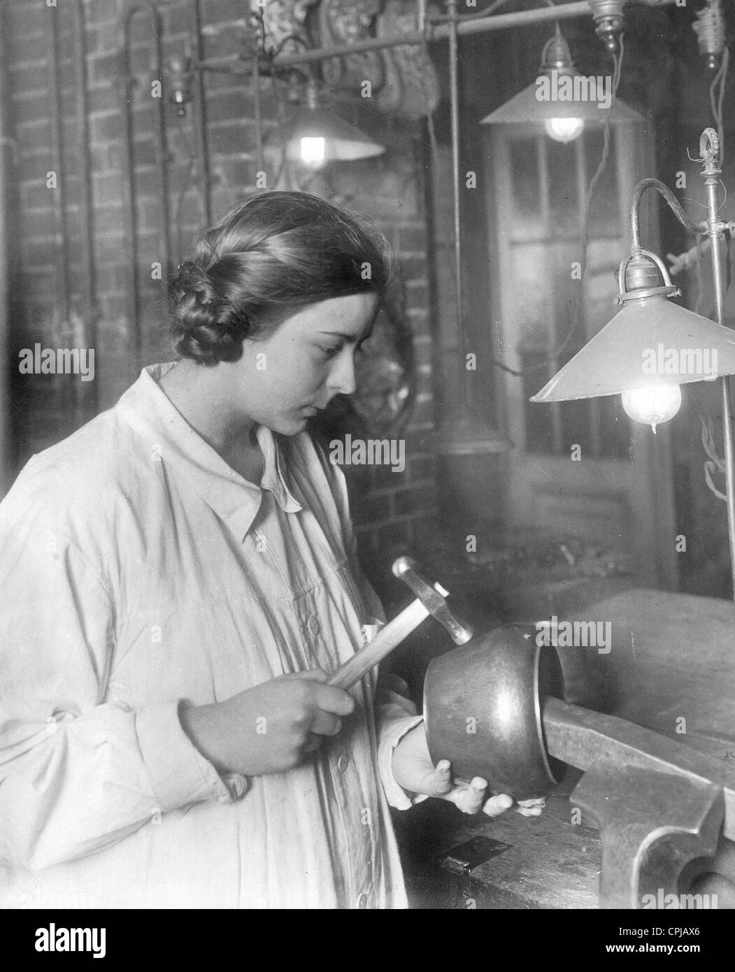 Copper female Black and White Stock Photos & Images - Alamy