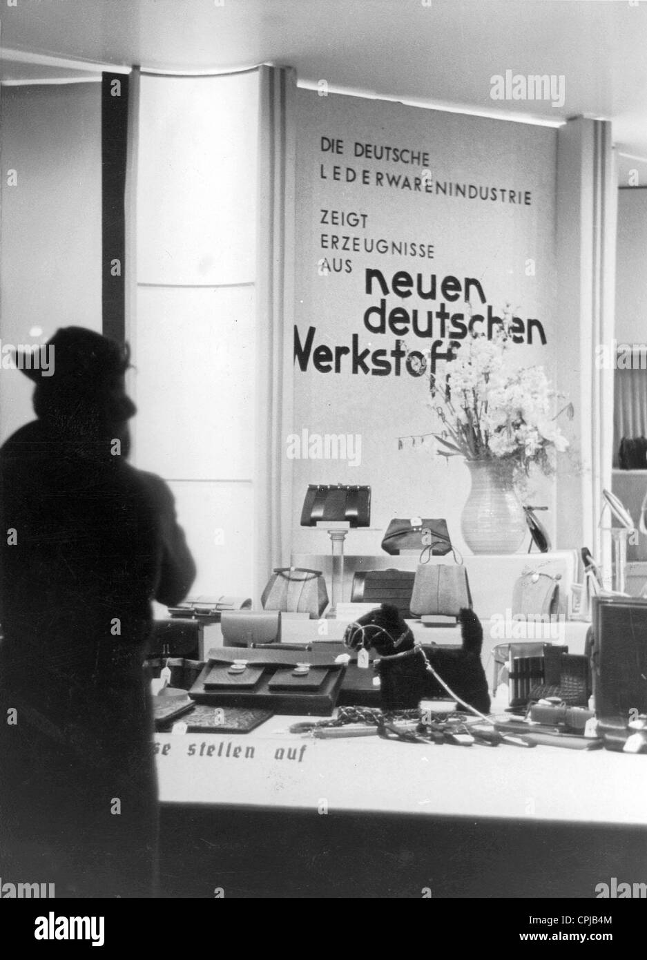 Display in shop Black and White Stock Photos & Images - Alamy