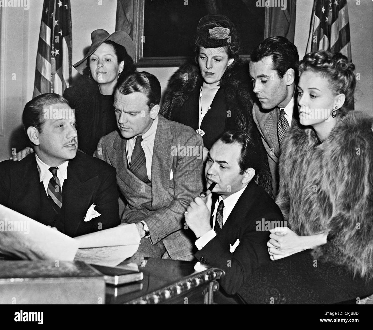 U.S. actor calls for the boycott of Nazi Germany, 1938 Stock Photo - Alamy