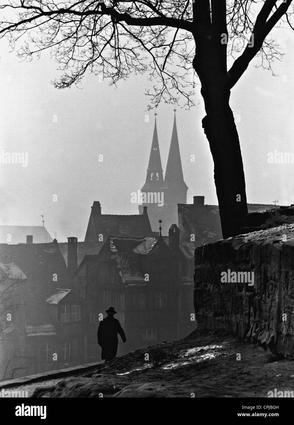 On the Olberg in Nuremberg, 1939 Stock Photo - Alamy